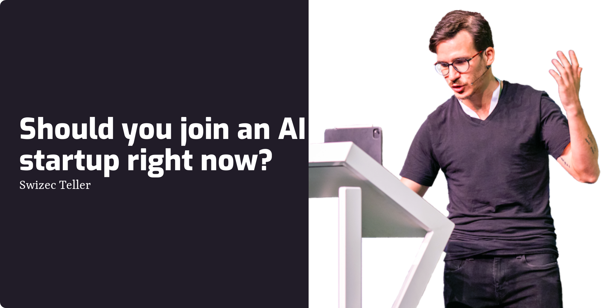 Should you join an AI startup right now? | Swizec Teller