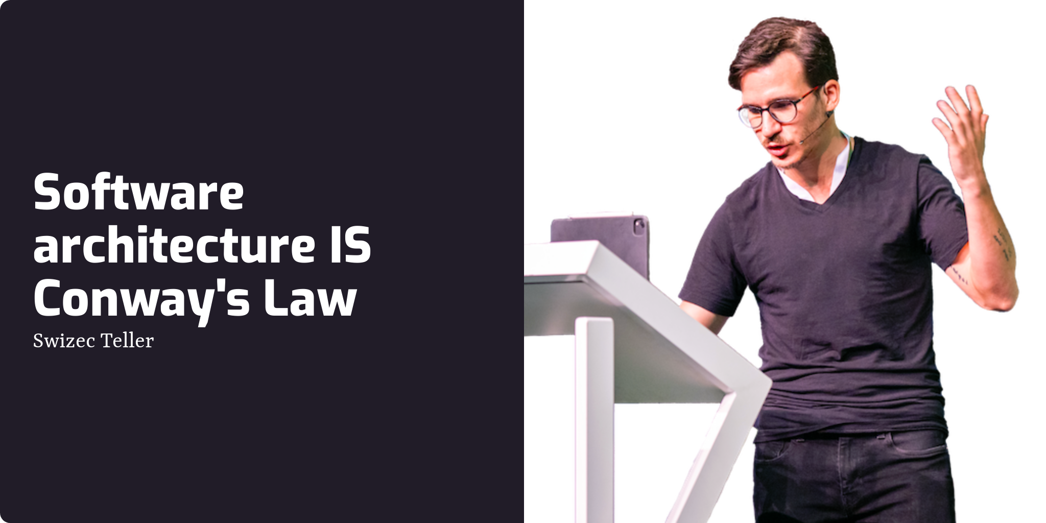 Software architecture IS Conway's Law | Swizec Teller