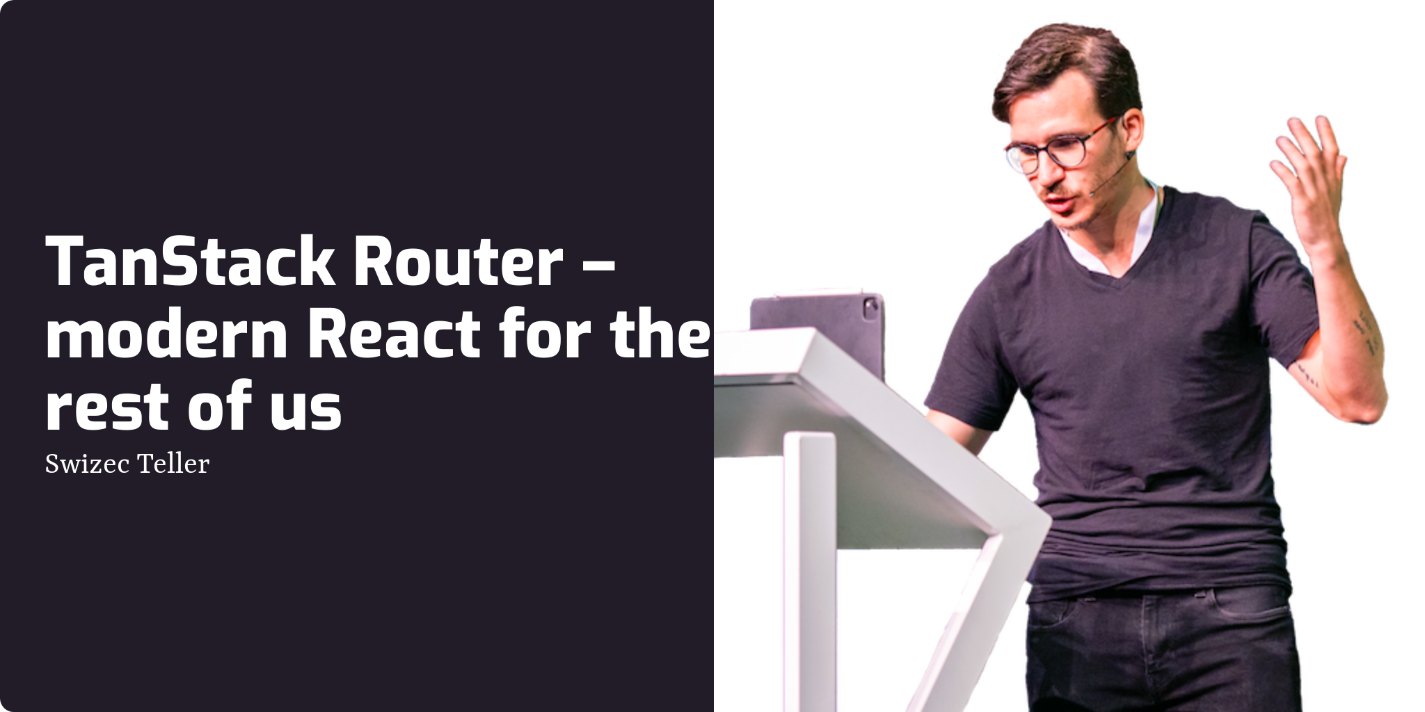 TanStack Router – modern React for the rest of us | Swizec Teller TanStack Router – modern React for the rest of us | Swizec Teller