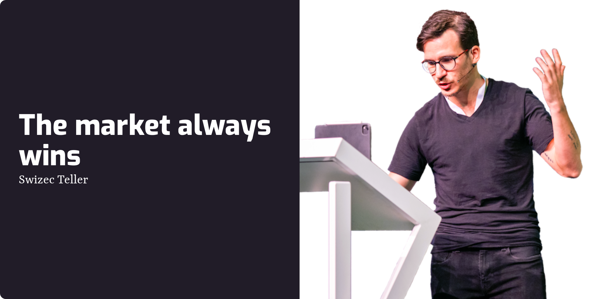 The market always wins | Swizec Teller